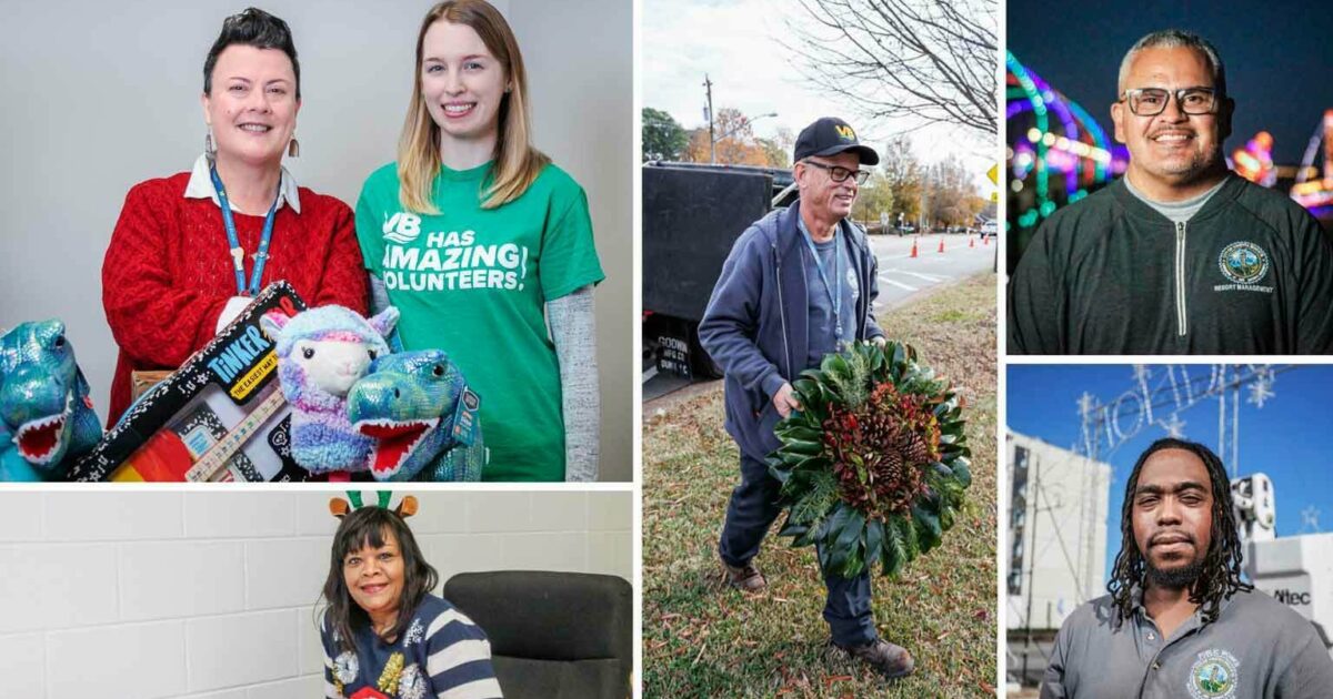 Six City Employees Who Make the Holidays… | City of Virginia Beach