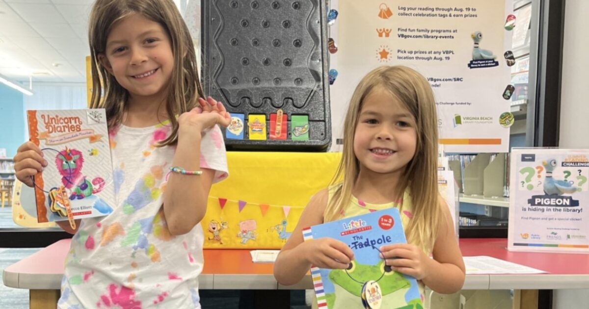 Head to the Library for Free Summer Fun,… | City of Virginia Beach