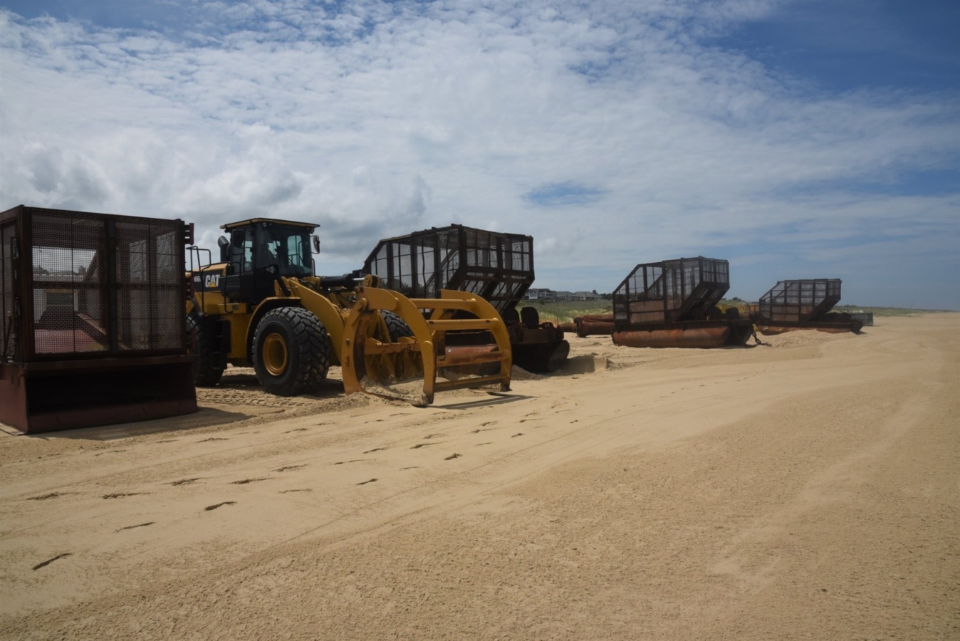 beach replenishment project