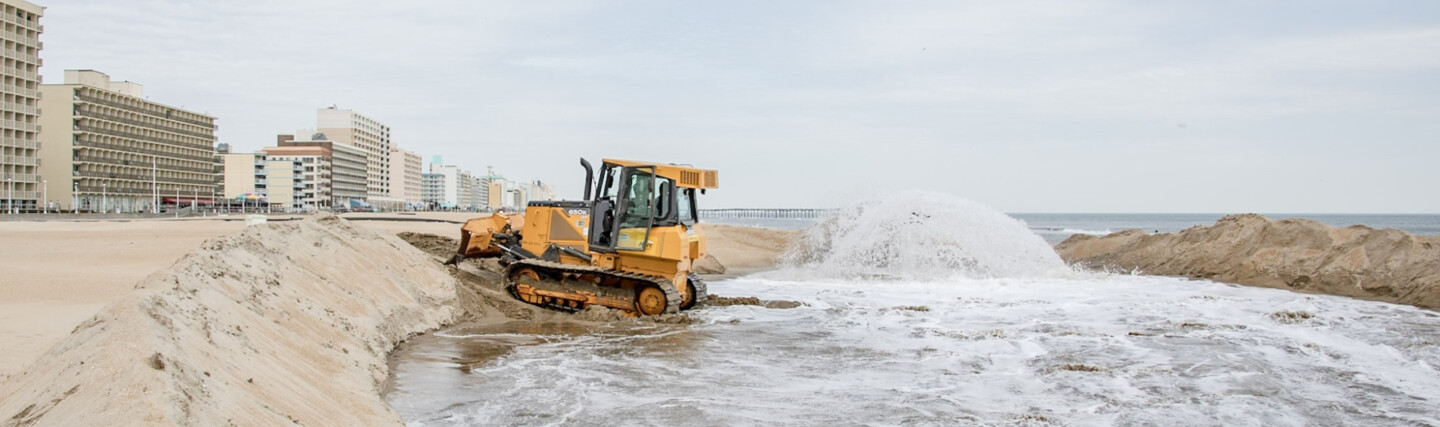 Beach Replenishment | City of Virginia Beach